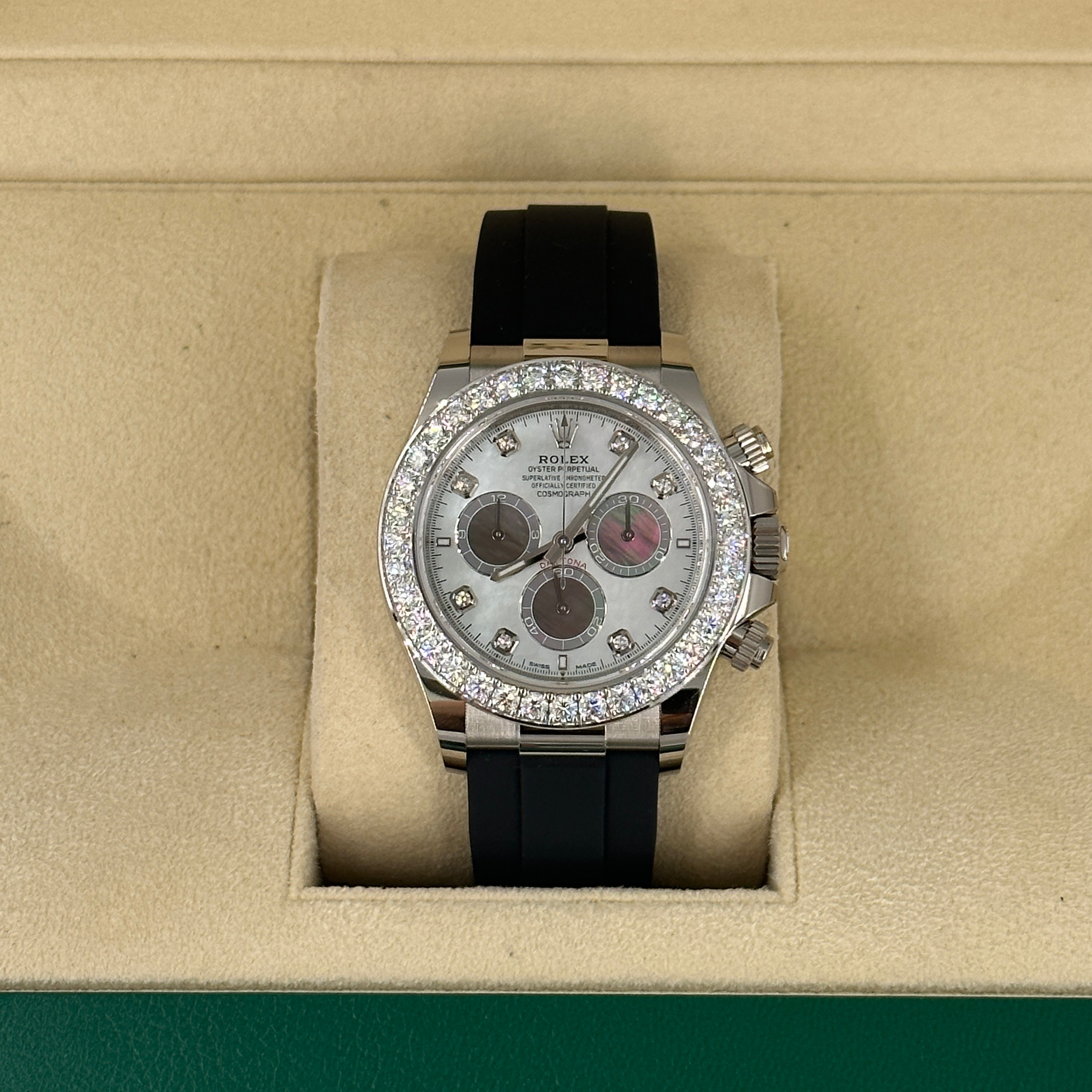 Rolex daytona 126589RBR NG WHITE – EW Watches